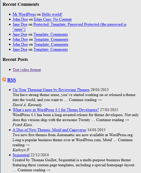 Code cho sidebar.php - Lập trình theme WordPress